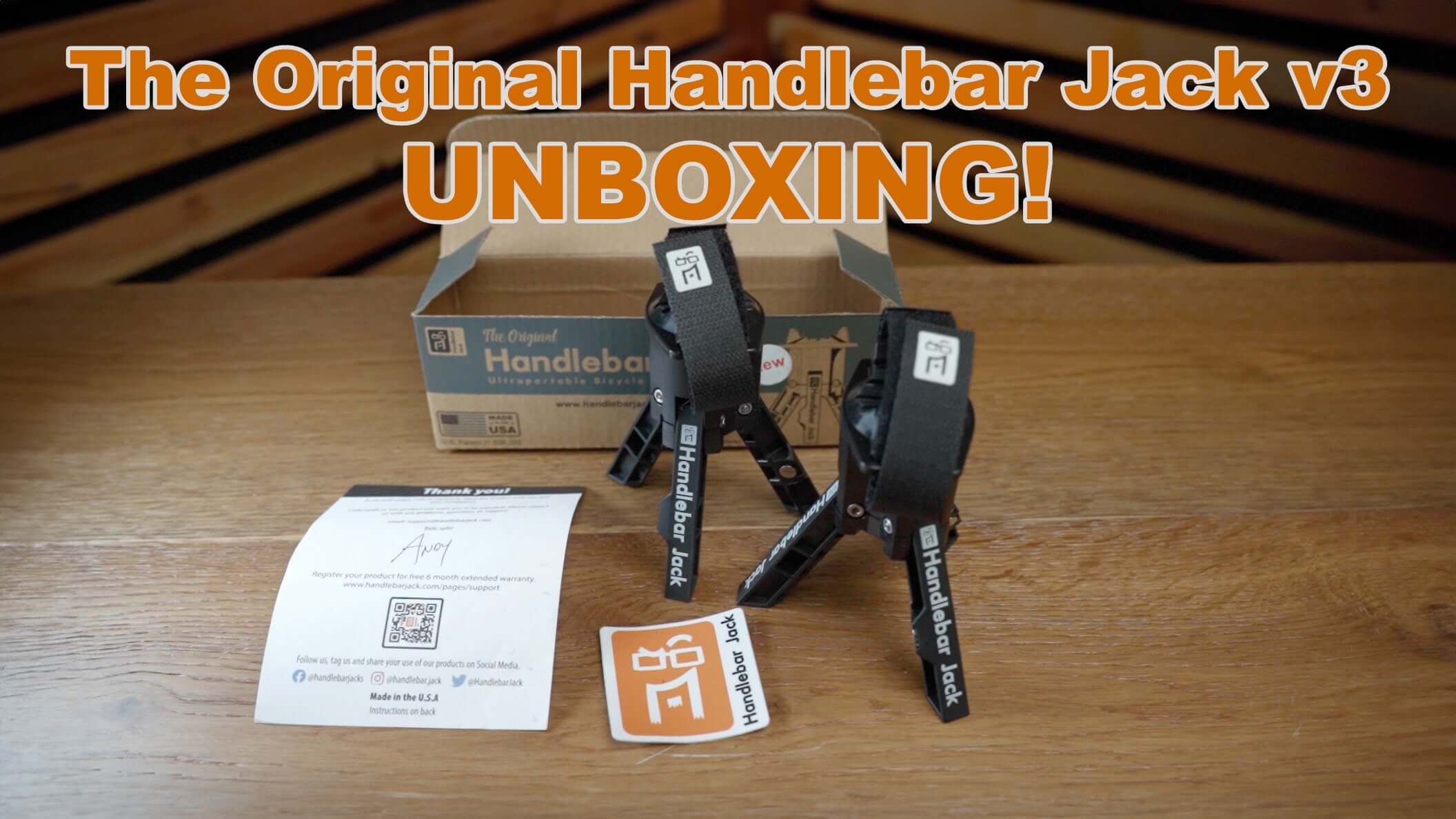 Unboxing The Original Handlebar Jack v3!