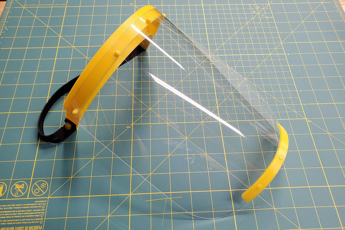 Making Open Source Face Shields